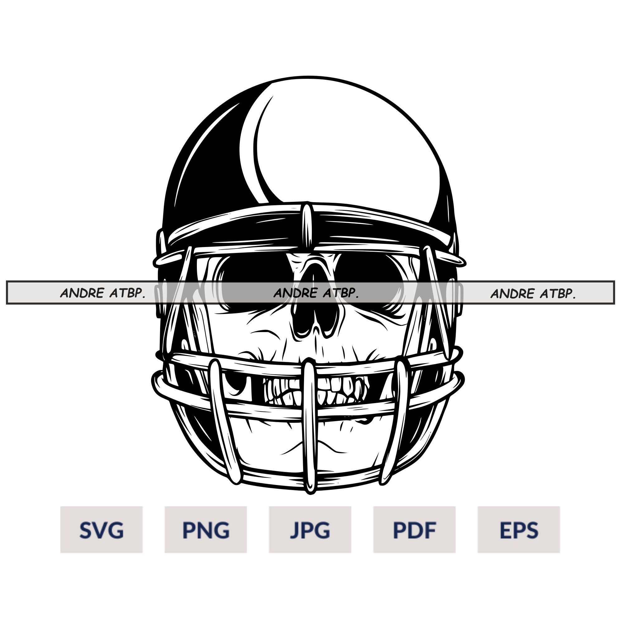 American Football Skull Svg, Skull Football Svg, Football Helmet Svg ...