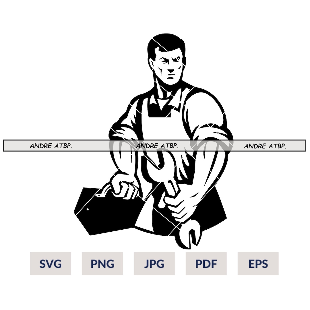 Builder Svg, Contractor Svg, Repairman Svg, Carpenter Svg, Builder ...