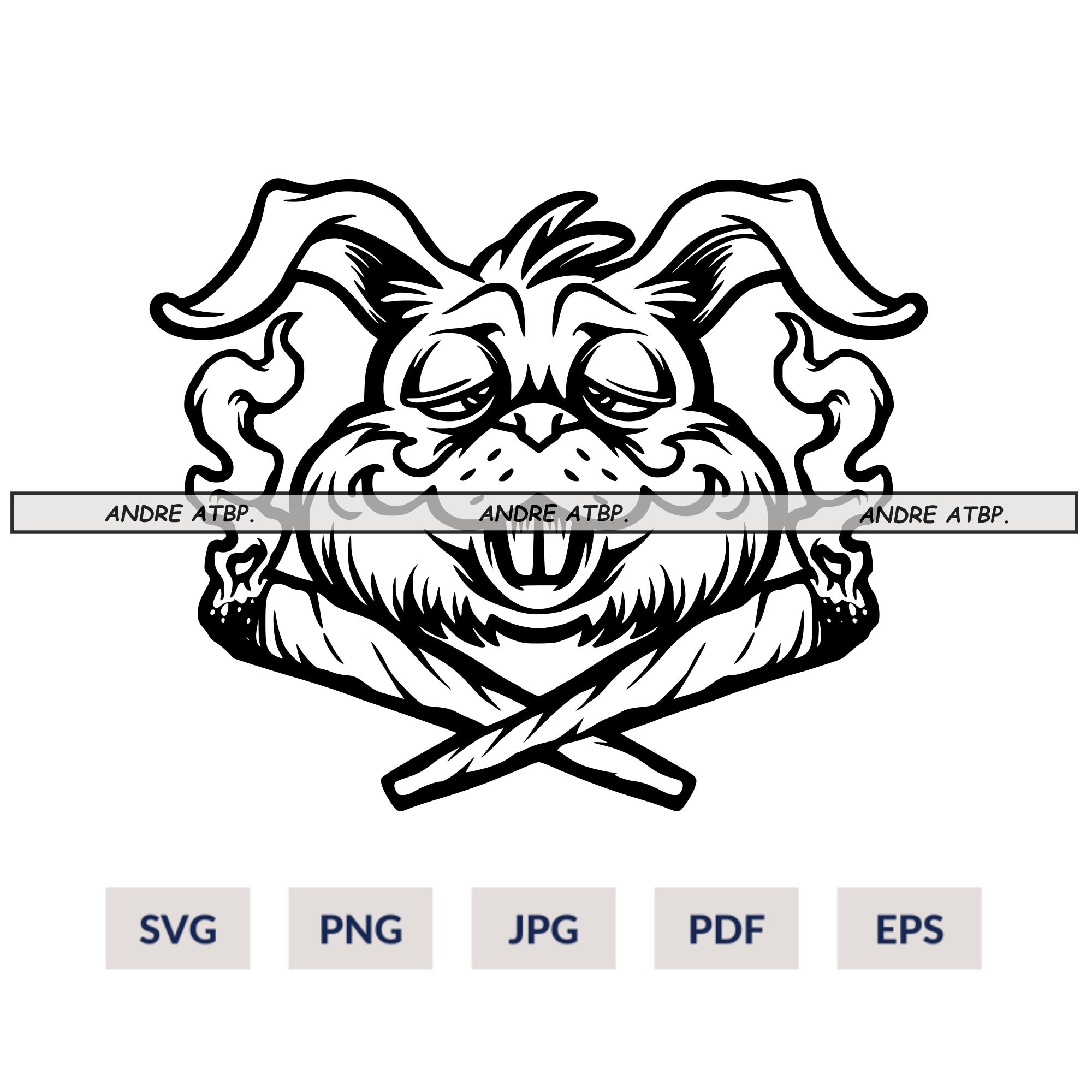 Hippie Stoner Rabbit