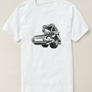 Asphalt Steam Roller SVG, Construction Vehicle SVG, Heavy Machine ...