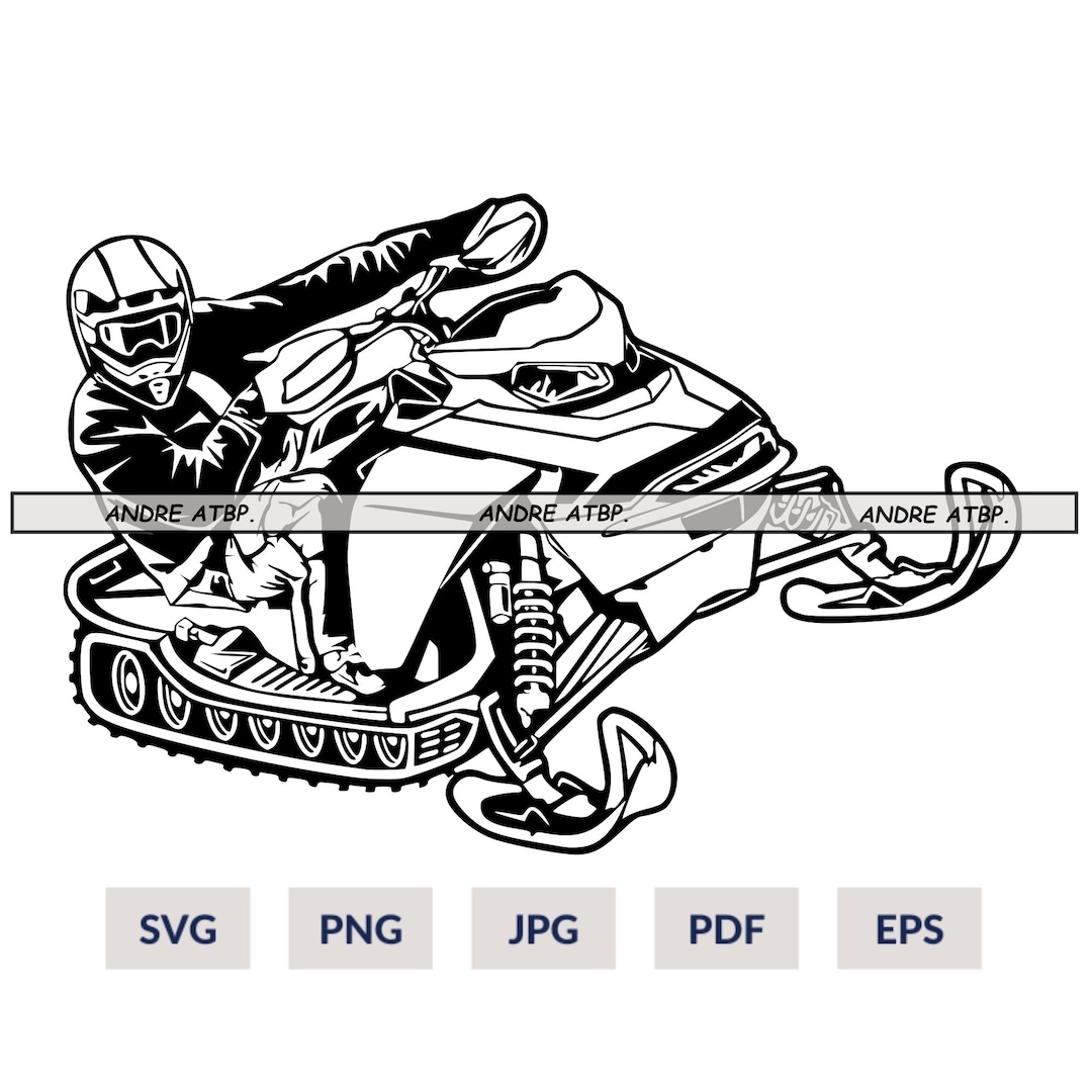 Snowmobile Rider SVG, Winter SVG, Snowmobiler Svg, Snowmobile Shirt ...