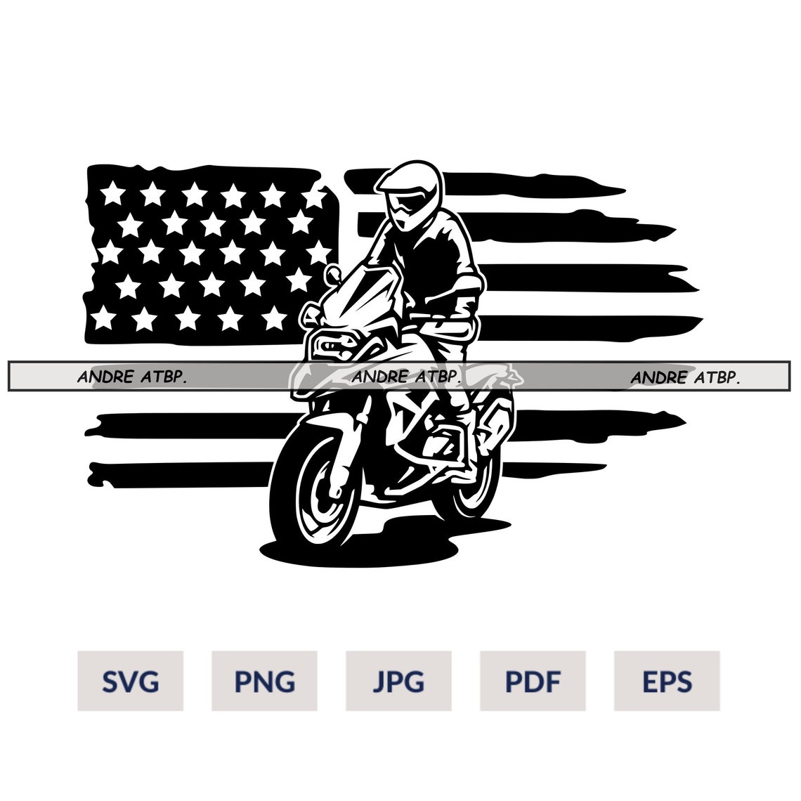 US Offroad Biker Svg. Motorbike Rider Svg. Motorcycle Svg. - Etsy