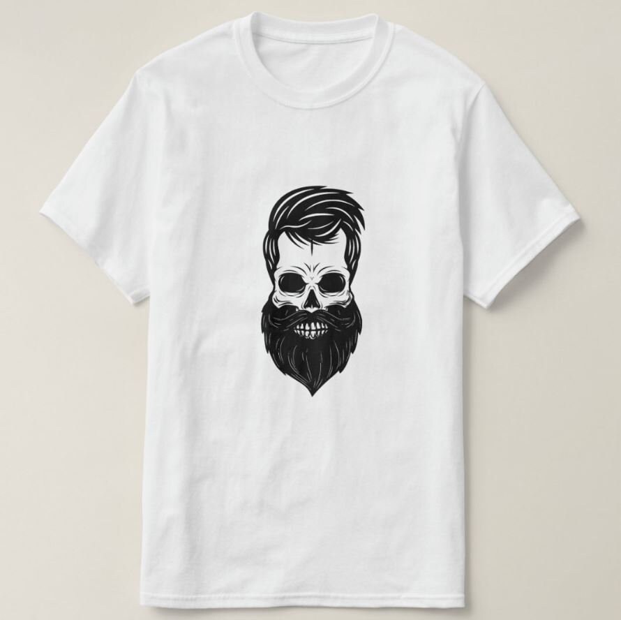 Bearded Skull Svg, Skull Clipart, Skeleton Svg, Bones Svg, Skull Svg ...