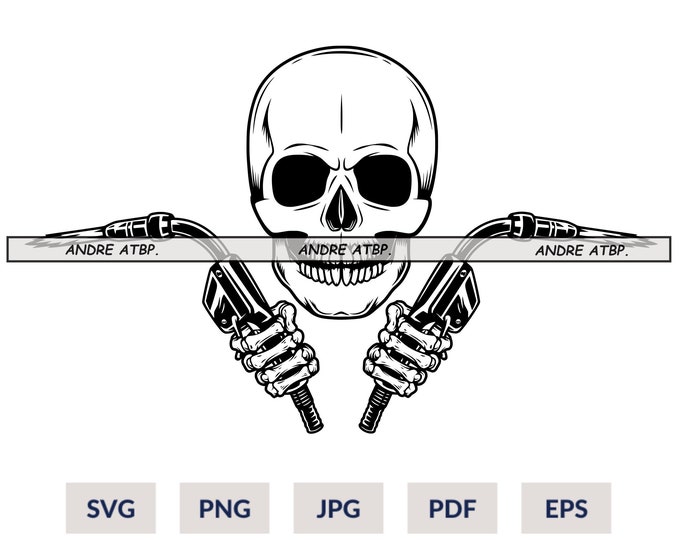 Weld Life With Skull SVG File,welder SVG File,welding SVG File-vector ...