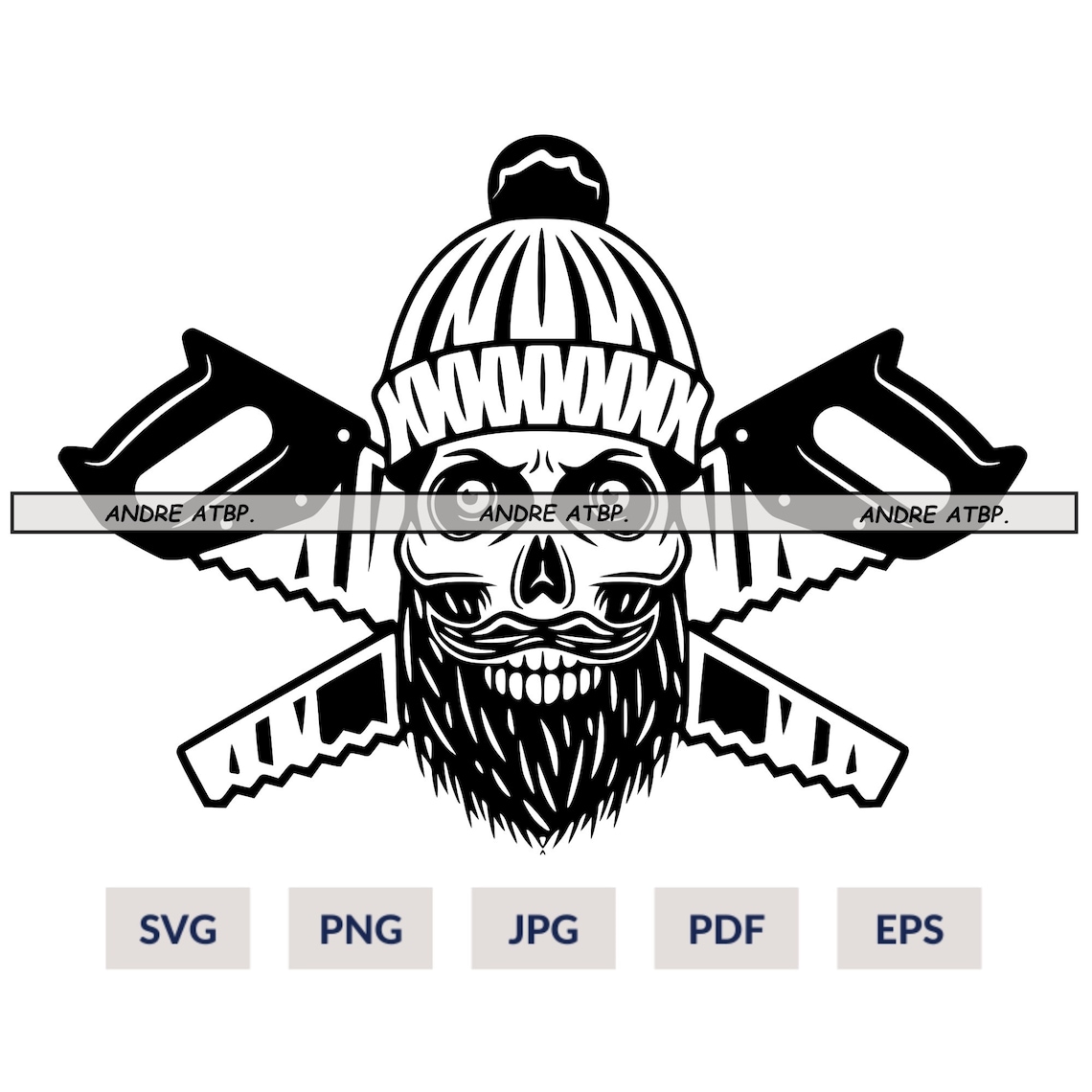 Lumberjack Skull Svg, Skull Svg, Lumberjack Clipart, Lumberjack Cutfile ...