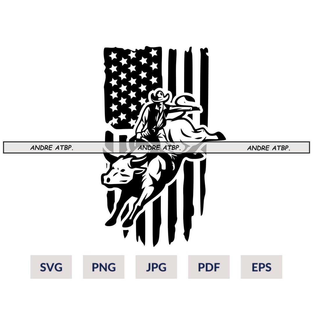 Rodeo Svg | Bull Rider Svg | Ranch Western Country Farm | Cowboy Svg ...