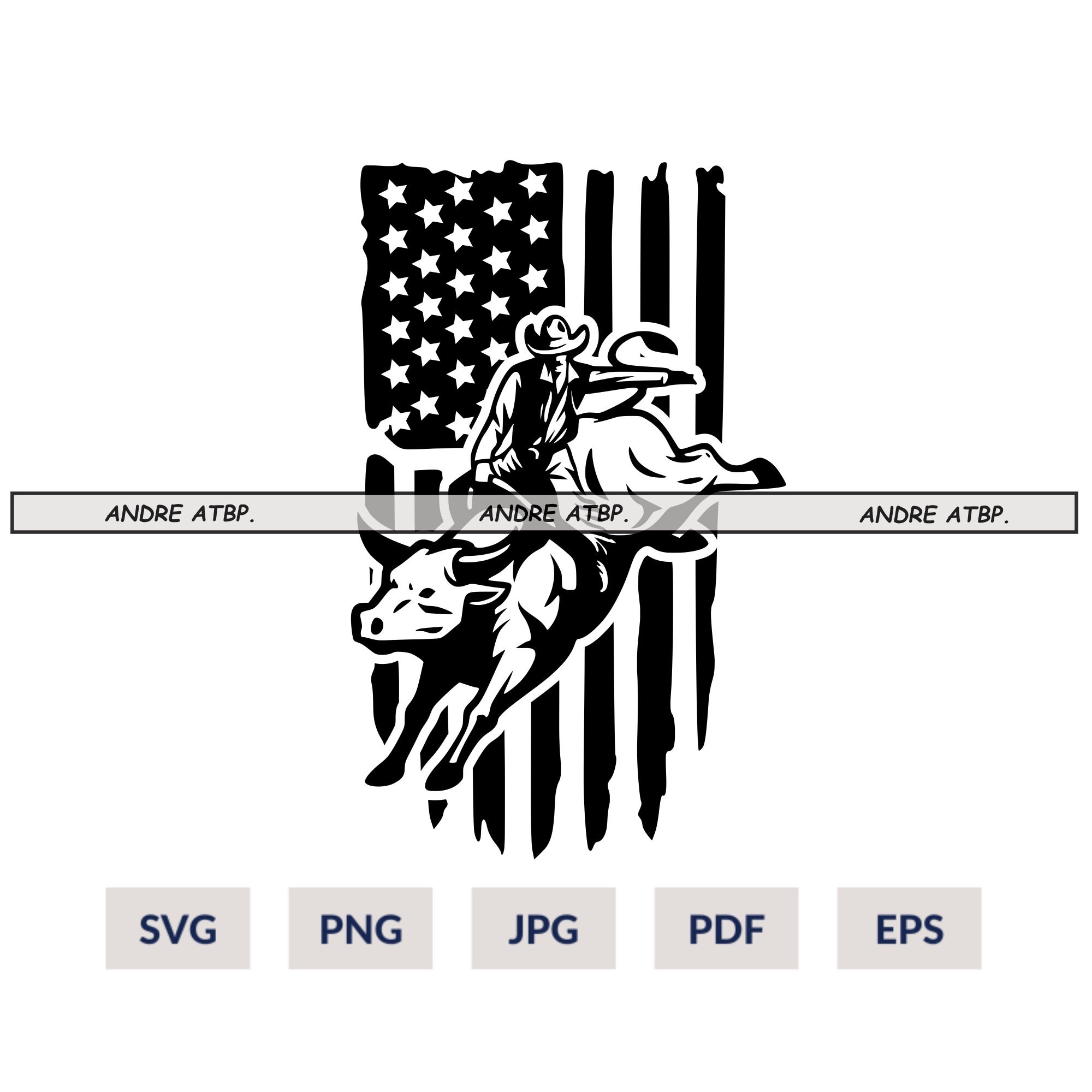 Rodeo Svg | Bull Rider Svg | Ranch Western Country Farm | Cowboy Svg ...