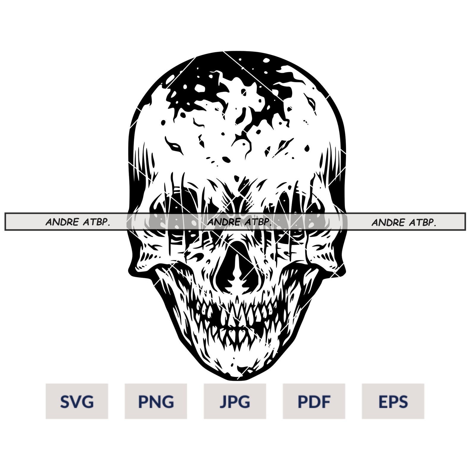 Skull Svg | Skull Head Svg | Skeleton Svg Skull Clipart | Skull ...