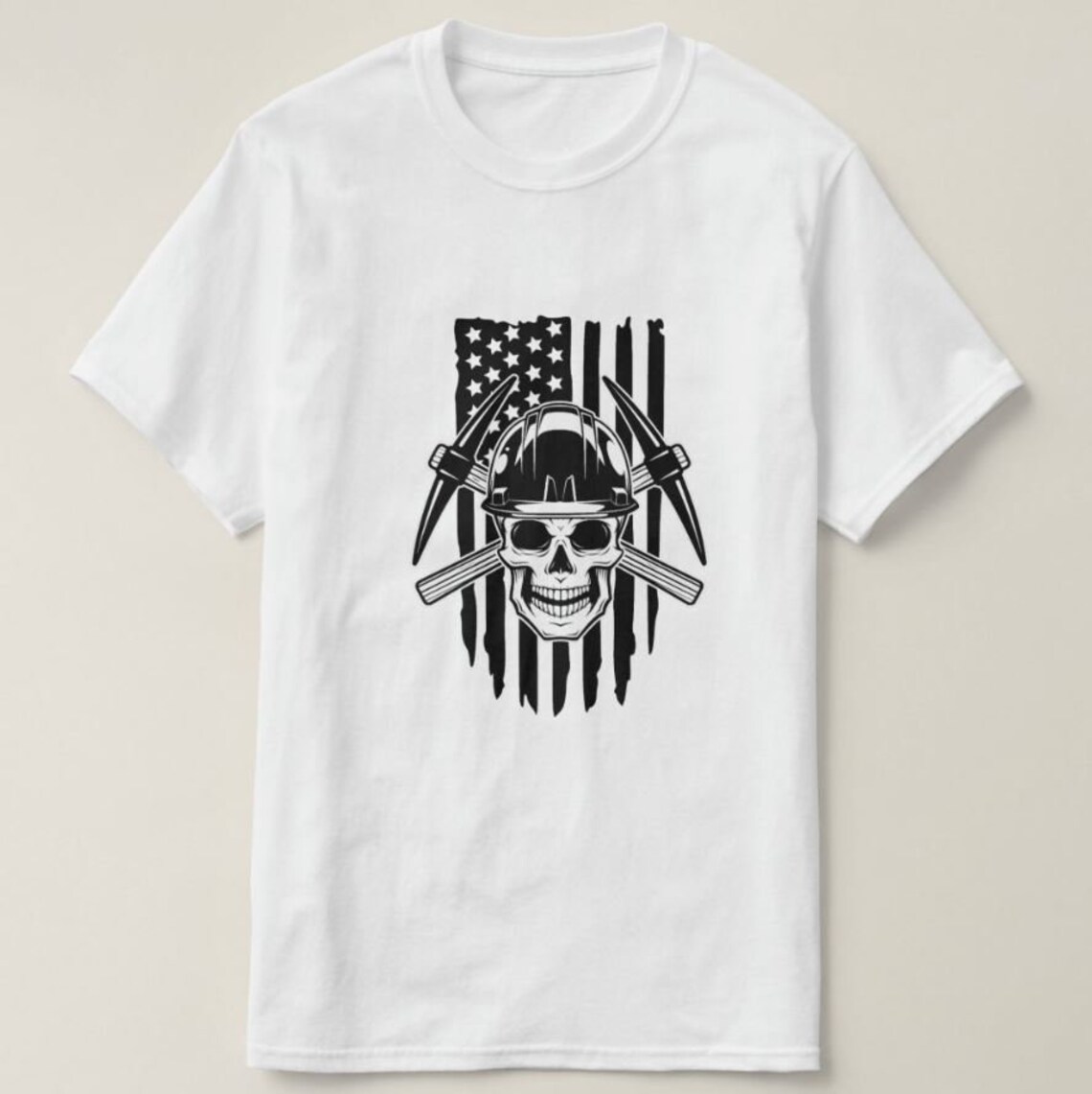 US Mining Skull Svg | Coal Miner Skull Svg | Skull Clipart | Miner Svg ...