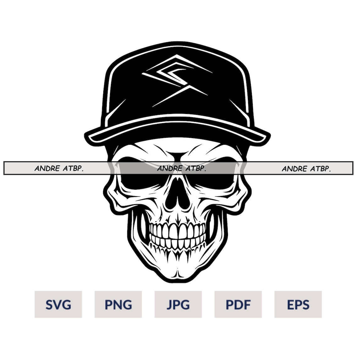 Dad Hat Skull SVG | Skeleton Baseball Cap SVG | Dad Svg | Dad Life Svg ...