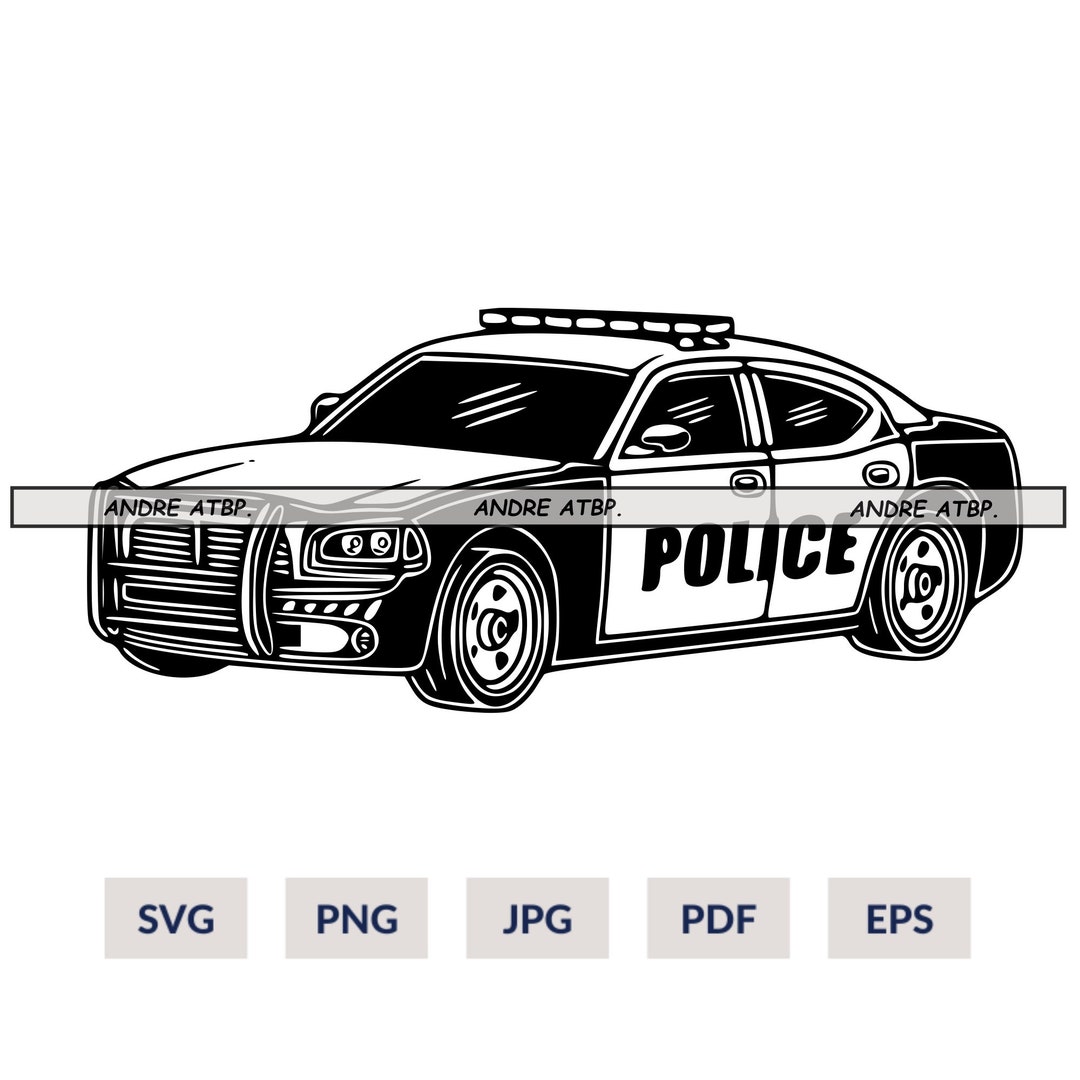 Police Car SVG, Police Car Png, Police Car Clipart, Police Svg ...