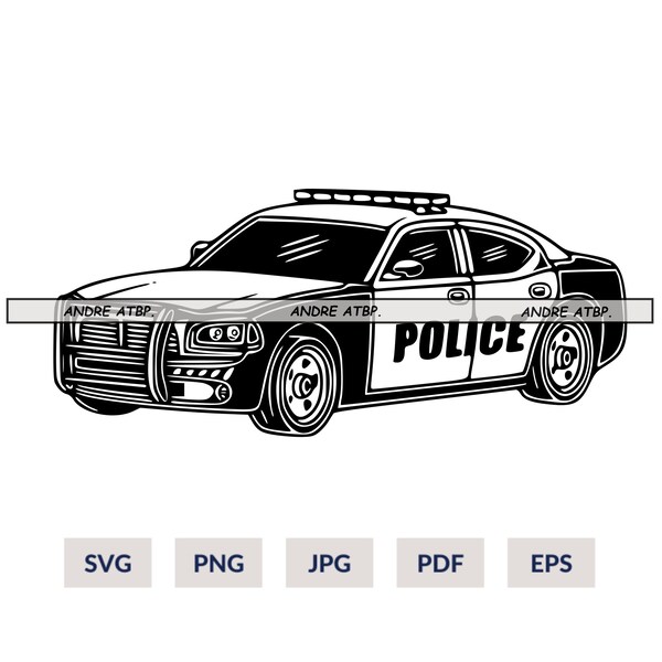 Police Svg - Etsy