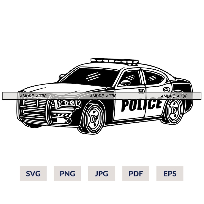 Police Car SVG, Police Car Png, Police Car Clipart, Police Svg ...