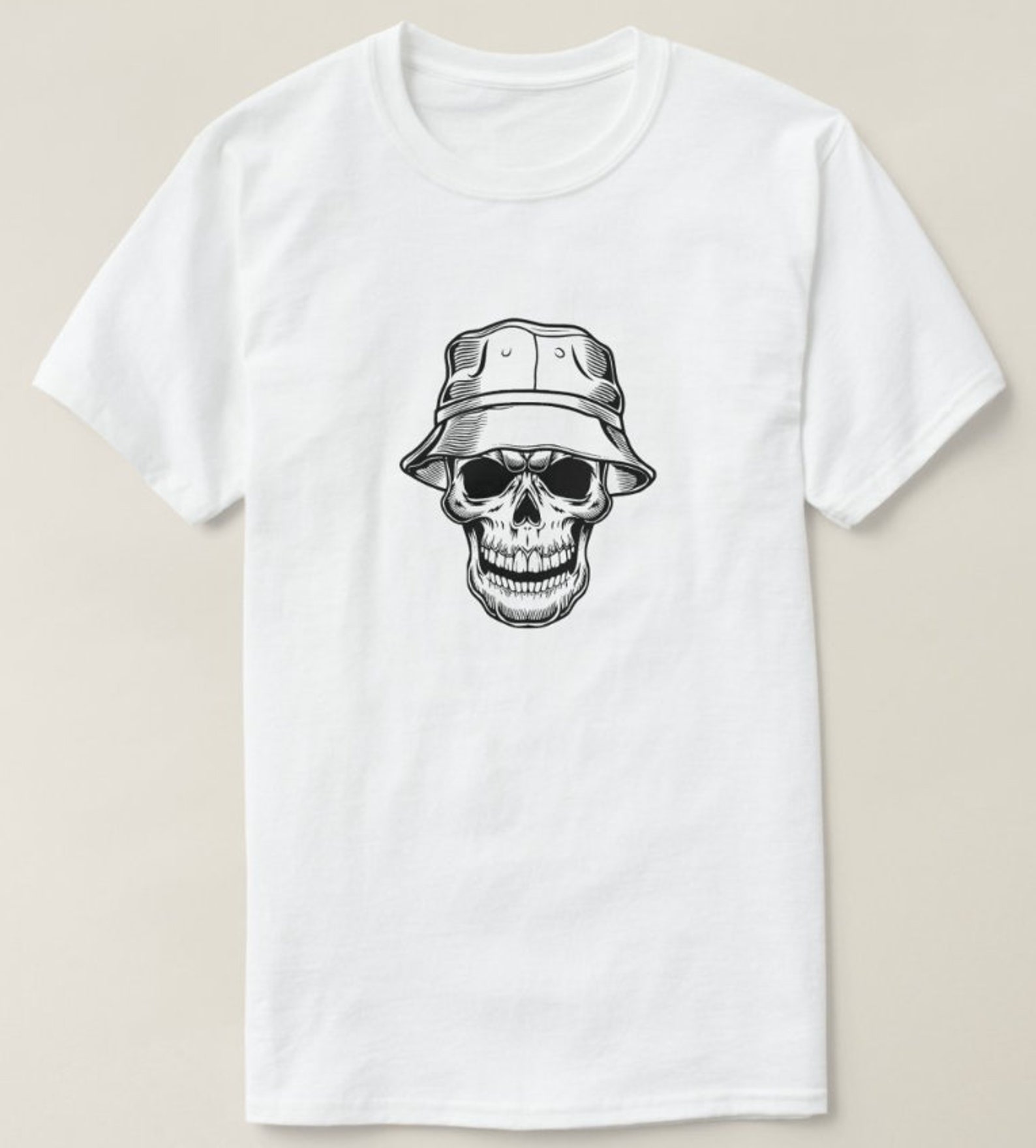 Bucket Hat Skull SVG, Skeleton Cap SVG, Dad Hat Skull Svg, Skull With ...