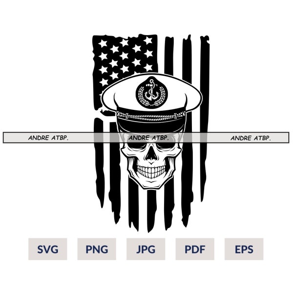 Boat Captain Svg - Etsy