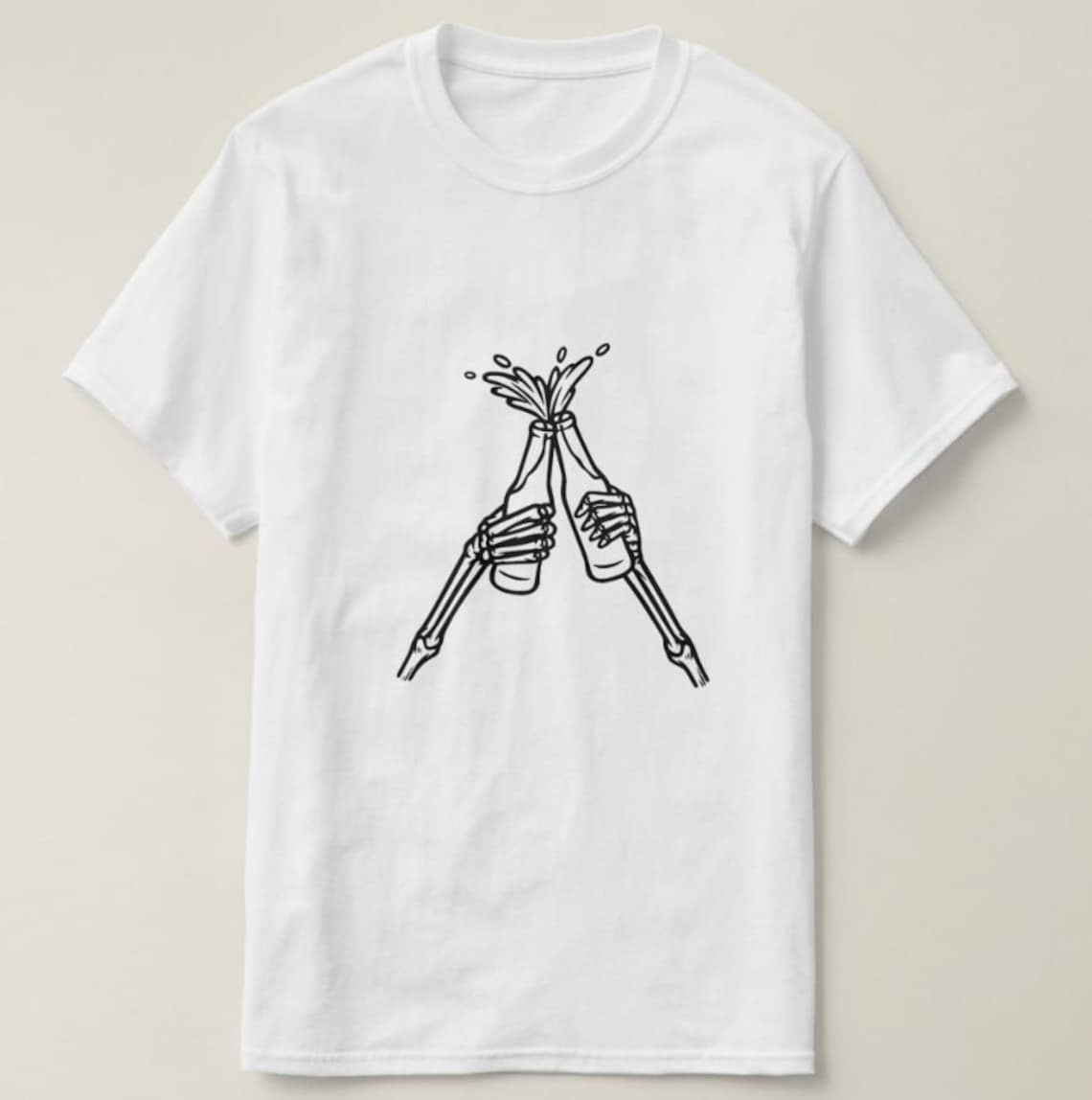 Skeleton Cheers SVG | Toast SVG | Salud SVG | Beer T-shirt Decal ...