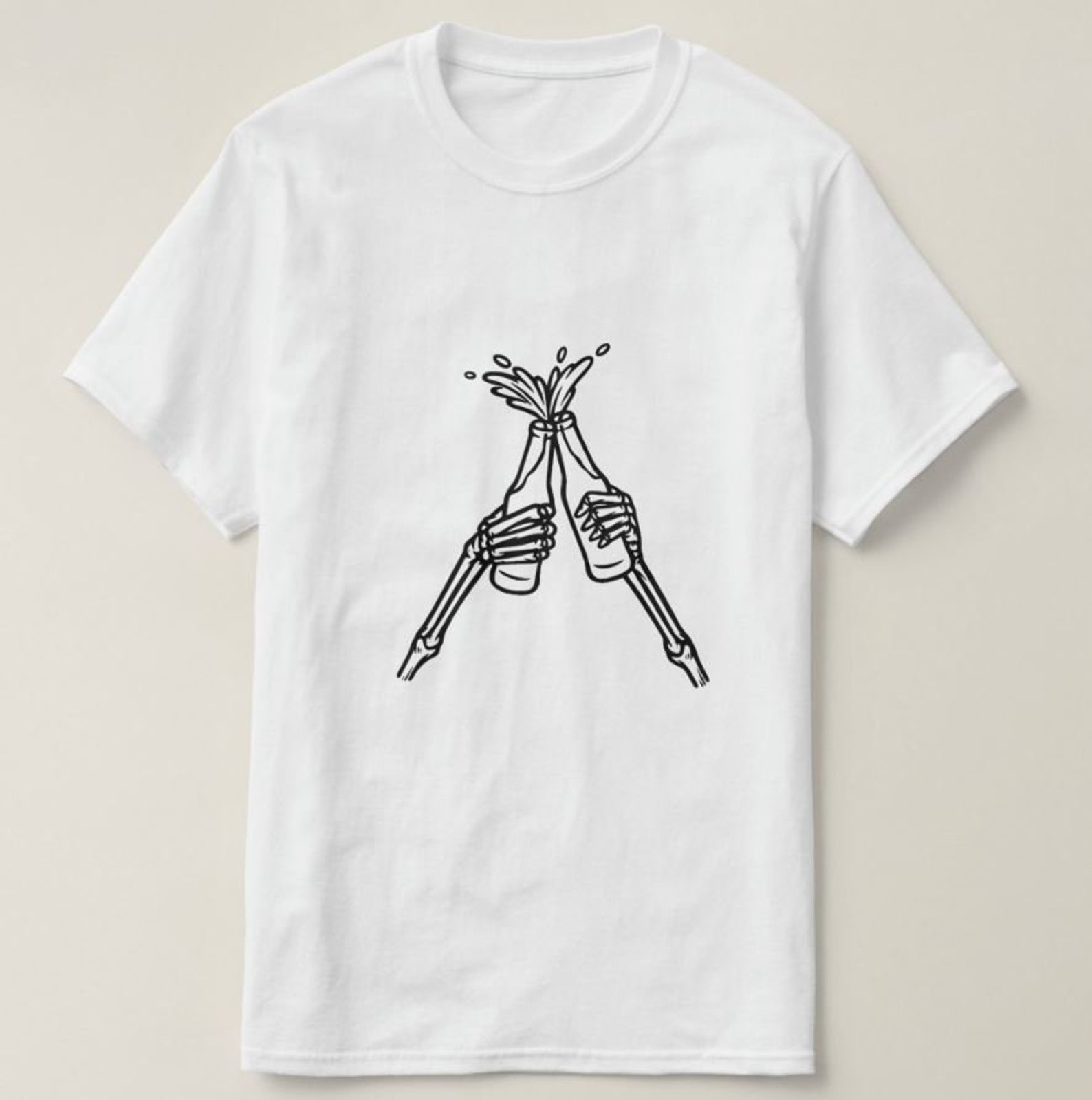 Skeleton Cheers SVG | Toast SVG | Salud SVG | Beer T-shirt Decal ...