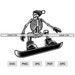 Skeleton Snowboarding Svg, Skeleton Svg, Snowboard Svg, Skeleton ...