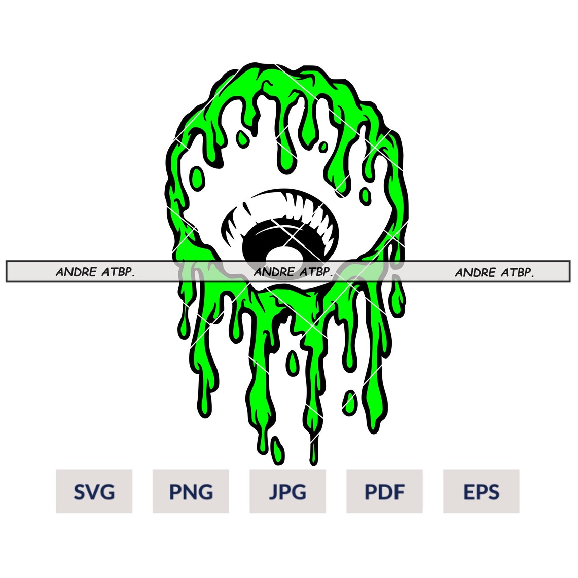 Spooky Eye Ball SVG, Melting Eye Ball Svg, Monster Eye PNG, Halloween ...