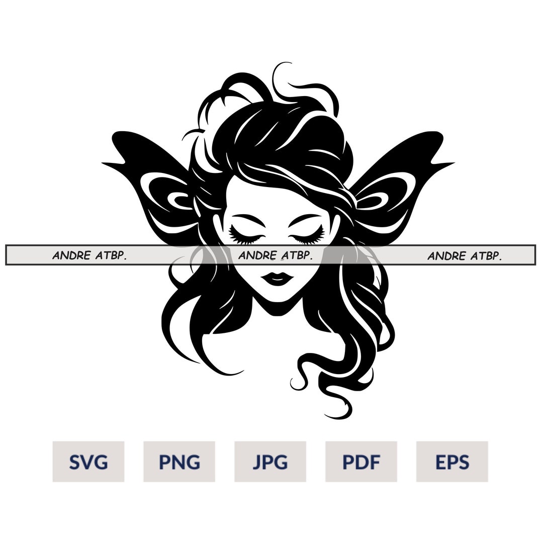 Fairy SVG and JPEG Instant Digital Download File Cuttable - Etsy