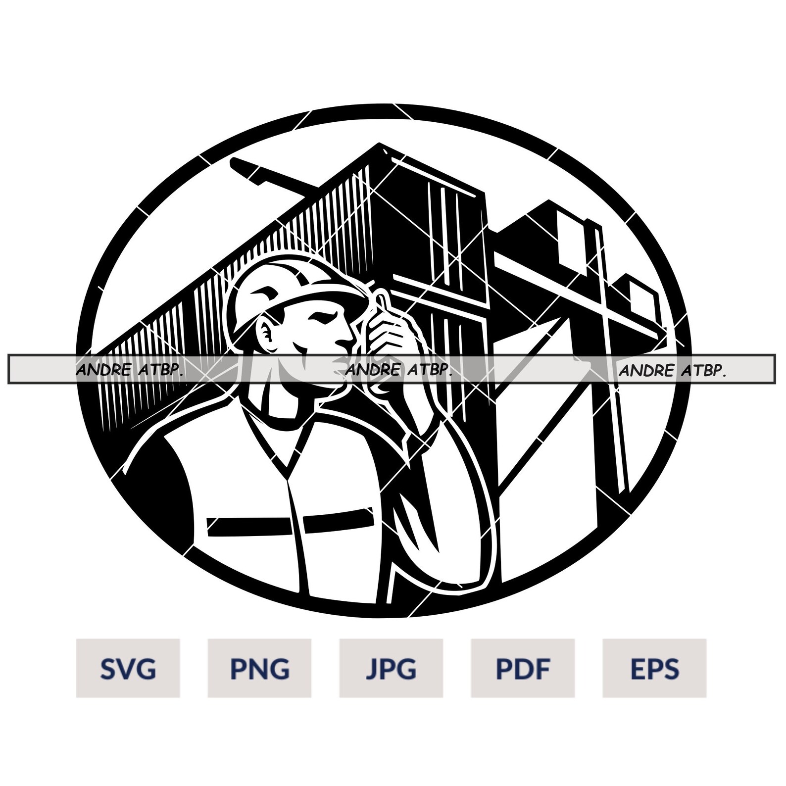 Builder Svg, Contractor Svg, Repairman Svg, Carpenter Svg, Builder ...