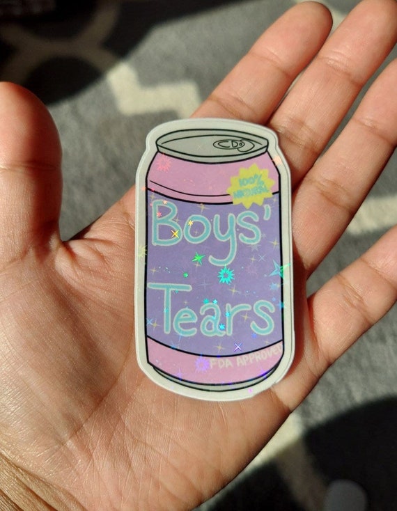 Paper Paper & Party Supplies Boy's Tears Drink Sticker Stickers, Labels ...