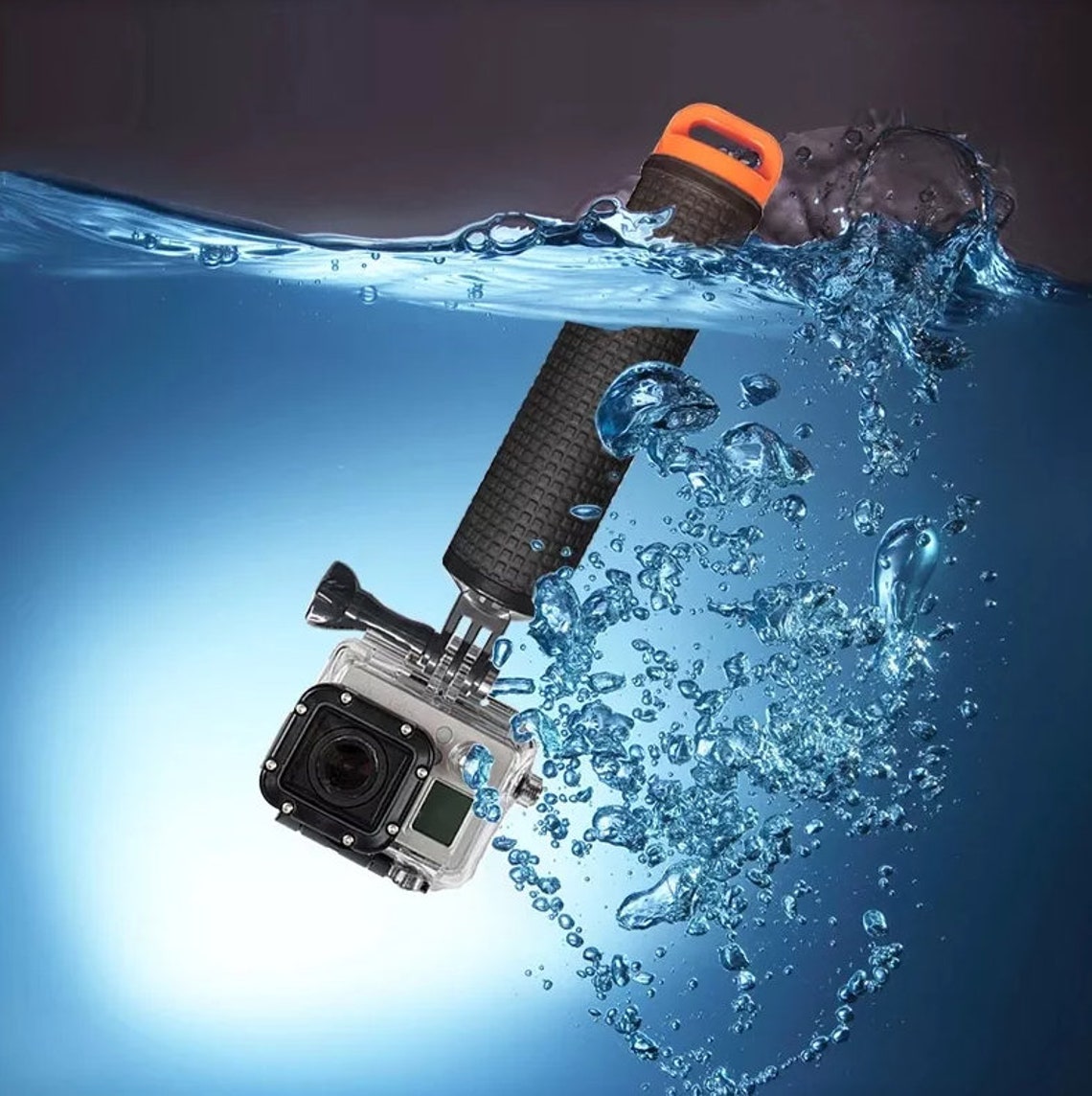Floating Hand Grip Handler Pro Selfie Stick Waterproof for All Gopro ...