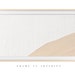 Samsung Frame TV Art File beige Sand White - Etsy