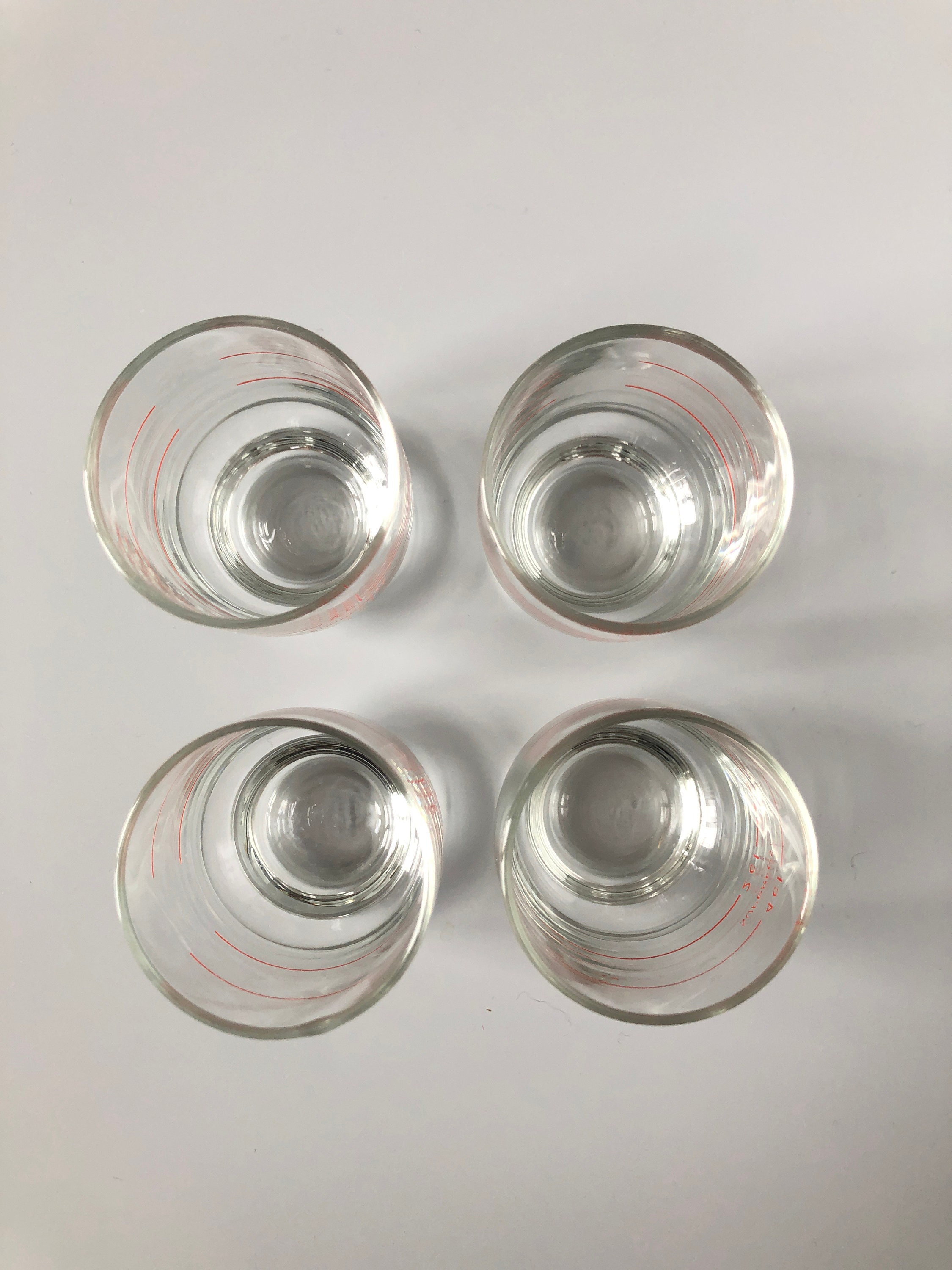 4 SUPERFEST Shot Glasses 2cl / 4cl DDR Glass Mitropa Pub Shot - Etsy
