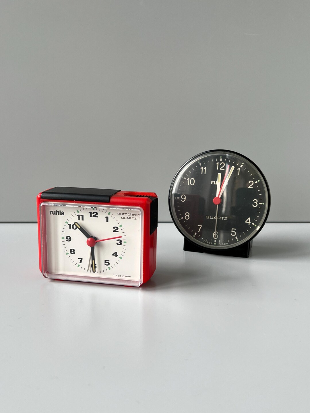 RUHLA Alarm Clock From the GDR I Vintage Watches 70s 80s I Space Age ...