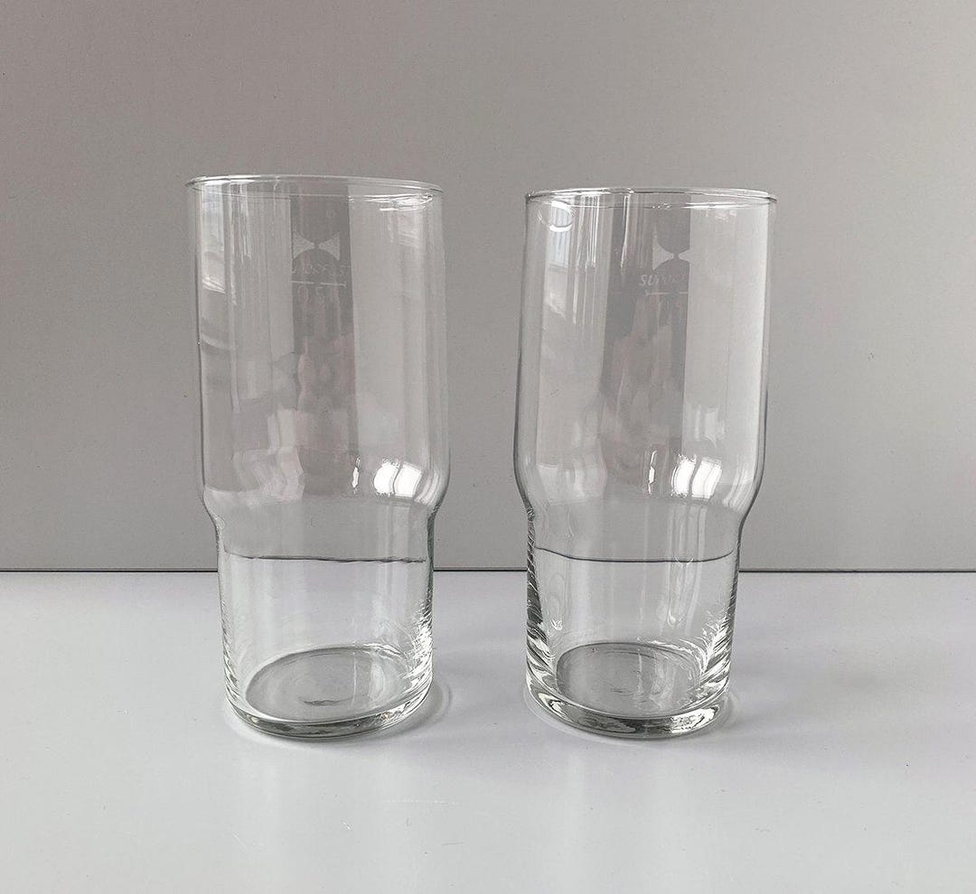 2 SUPERFEST Glasses 0.5l GDR Design – Made in GDR – 2 Pieces 500ml Beer ...
