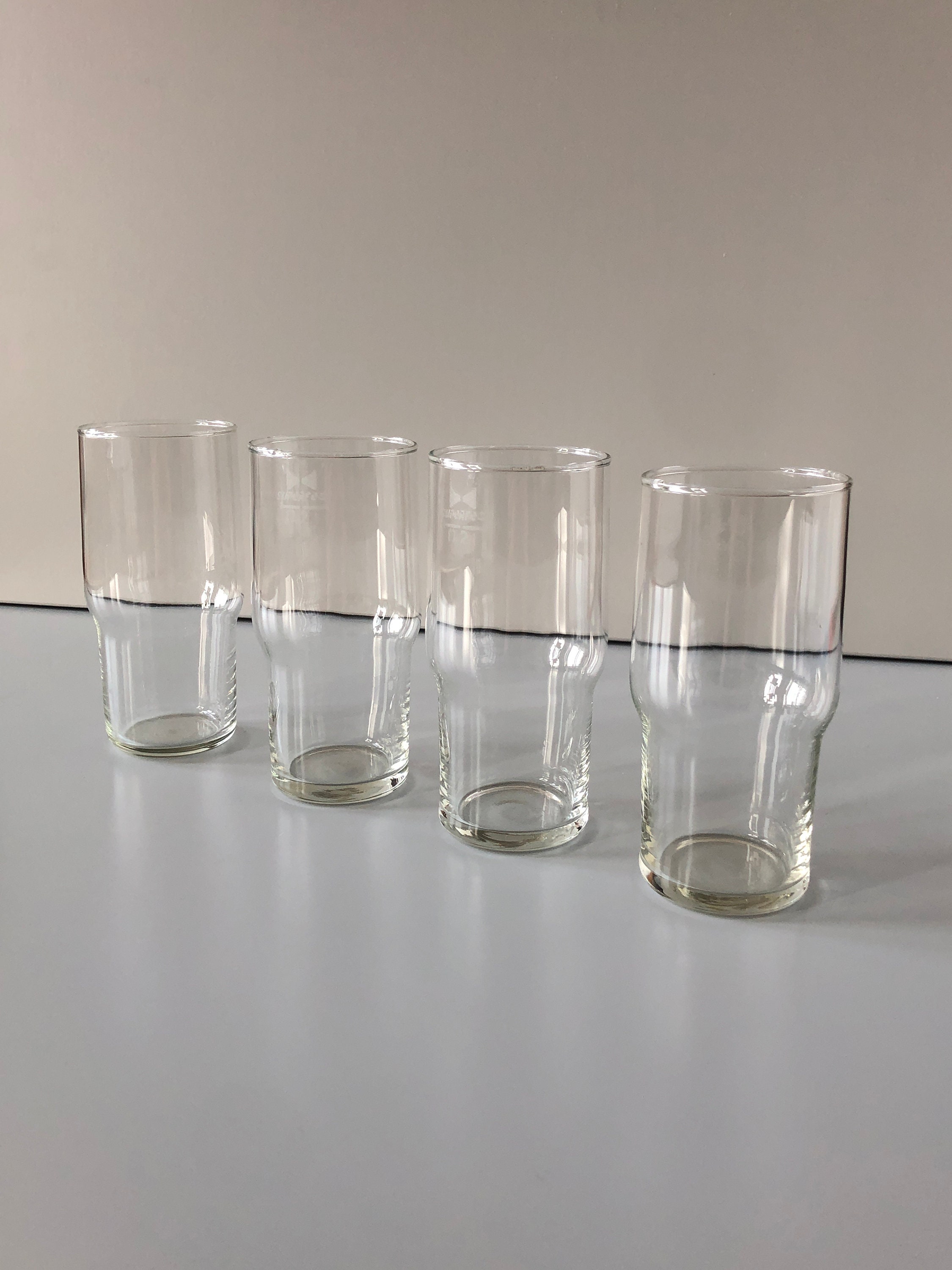 4 SUPERFEST Gläser 0.2l DDR Design Made in GDR 4 Stück Mitropa Glas ...