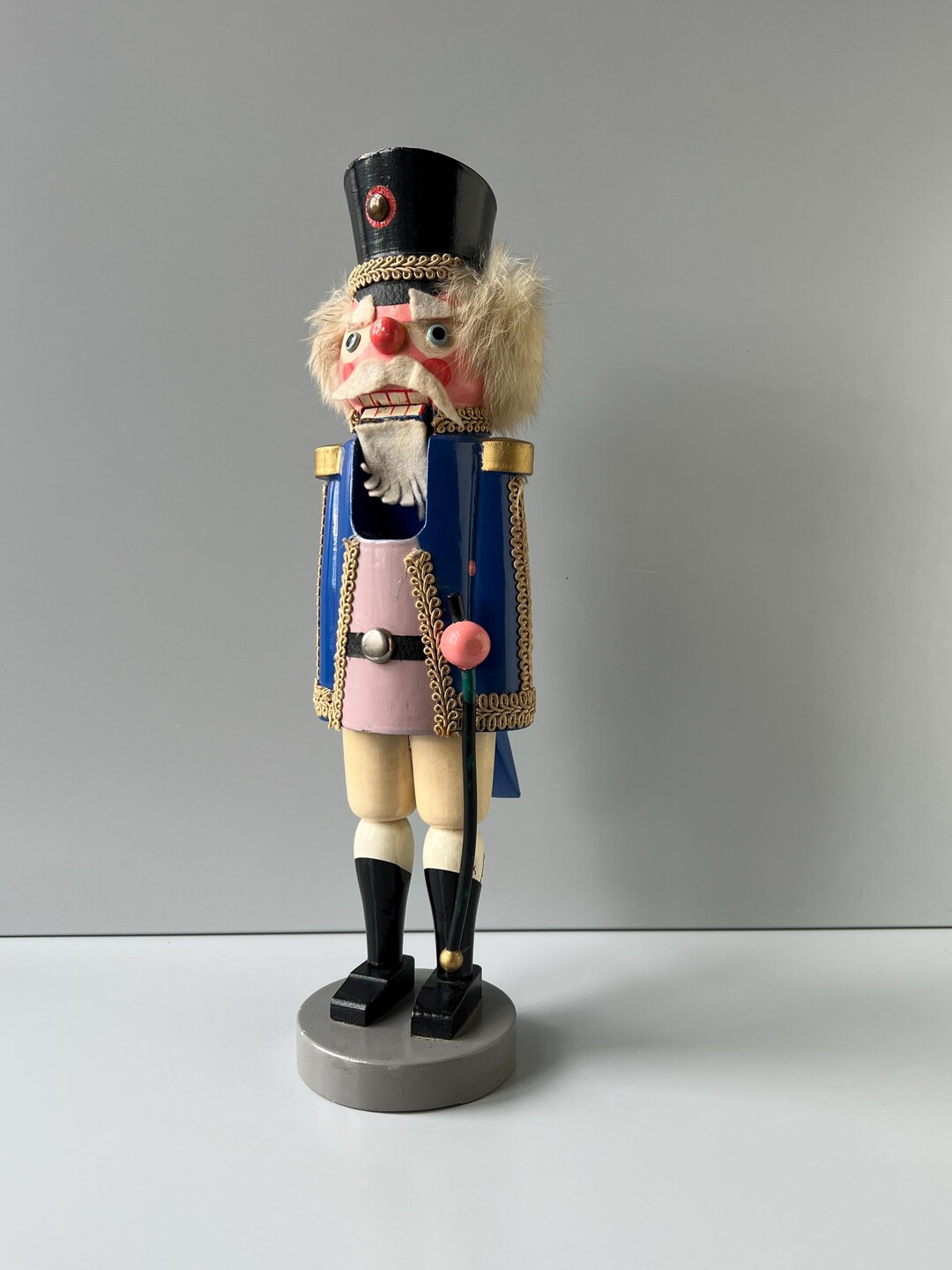 Wooden Nutcracker | Erzgebirge GDR Santa Claus Vero | GDR Nutcracker ...