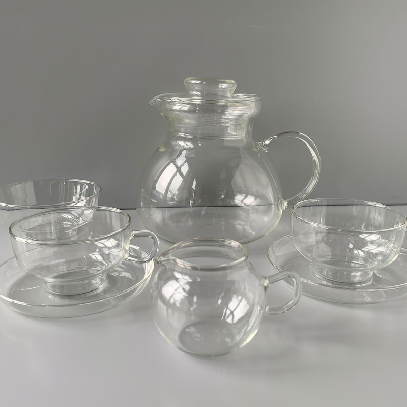 Teekanne zucker und sahnekännchen - Etsy.de