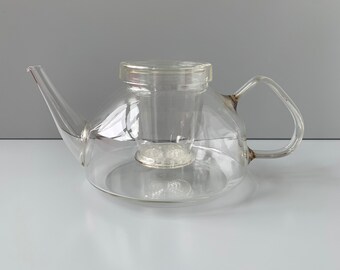 Jenaer Glass Teapot - Etsy