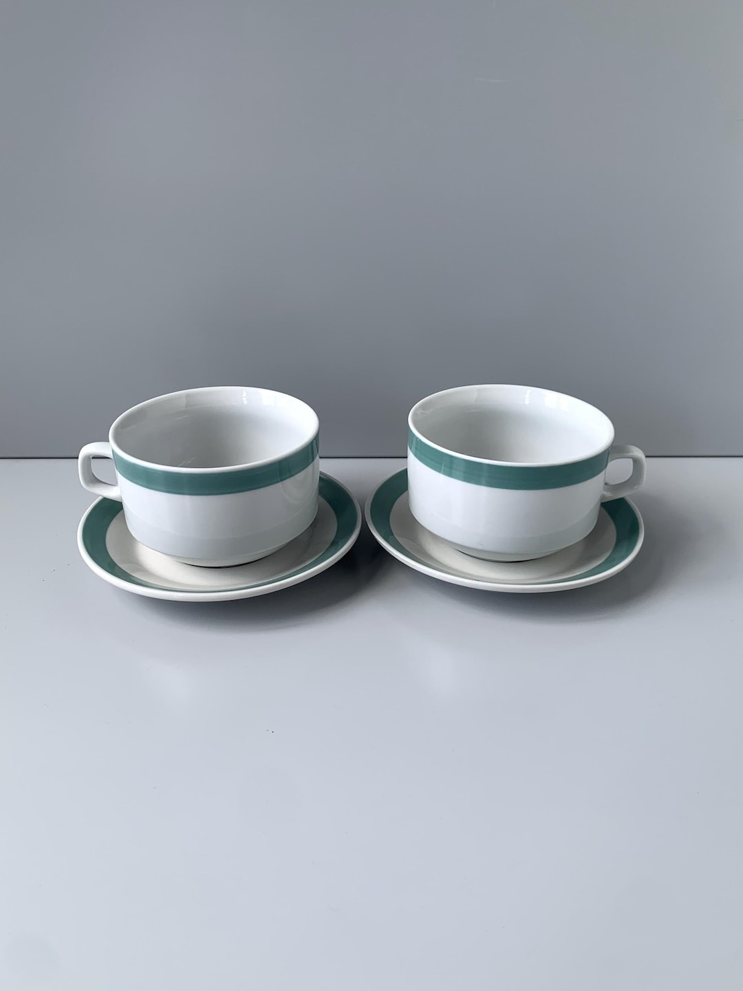 2 Cups RATIONELL DDR Milk Coffee Porcelain Colditz Coffee Cup Mitropa ...