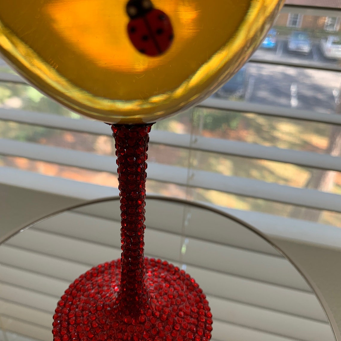 Lady of the House Wine Glass Ladybug Wine Glass Red - Etsy