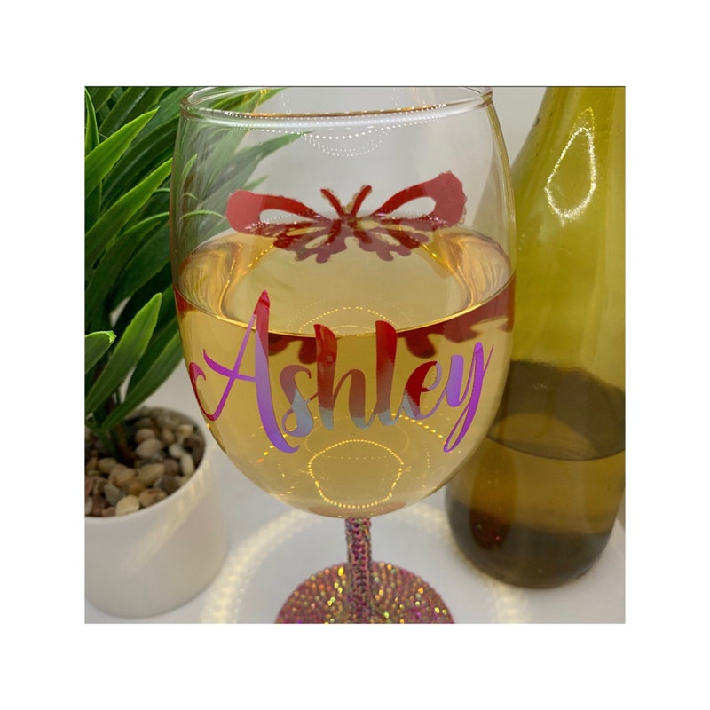 Name Wine Glass - Etsy
