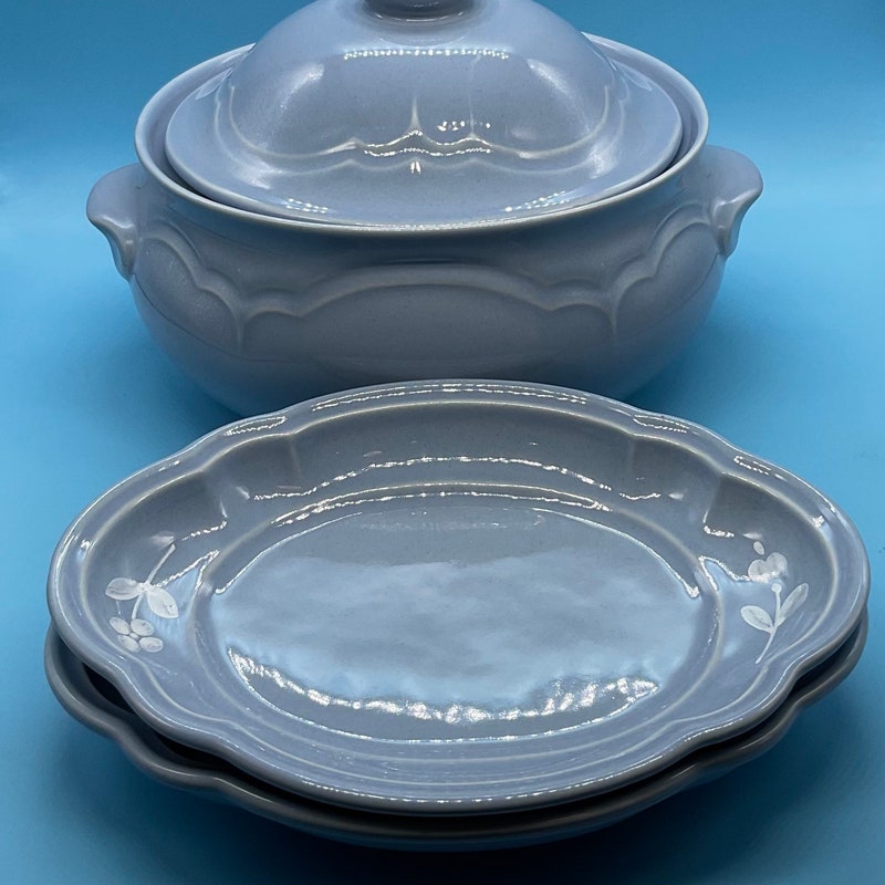 Pfaltzgraff Blue Dishes - Etsy