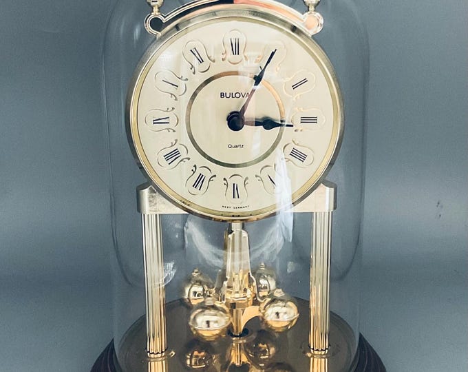 Vintage Bulova Quartz Anniversary Clock Made in West Germany - Etsy