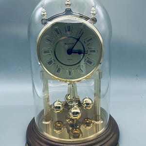 Vintage Bulova Quartz Anniversary Clock Made in West Germany - Etsy