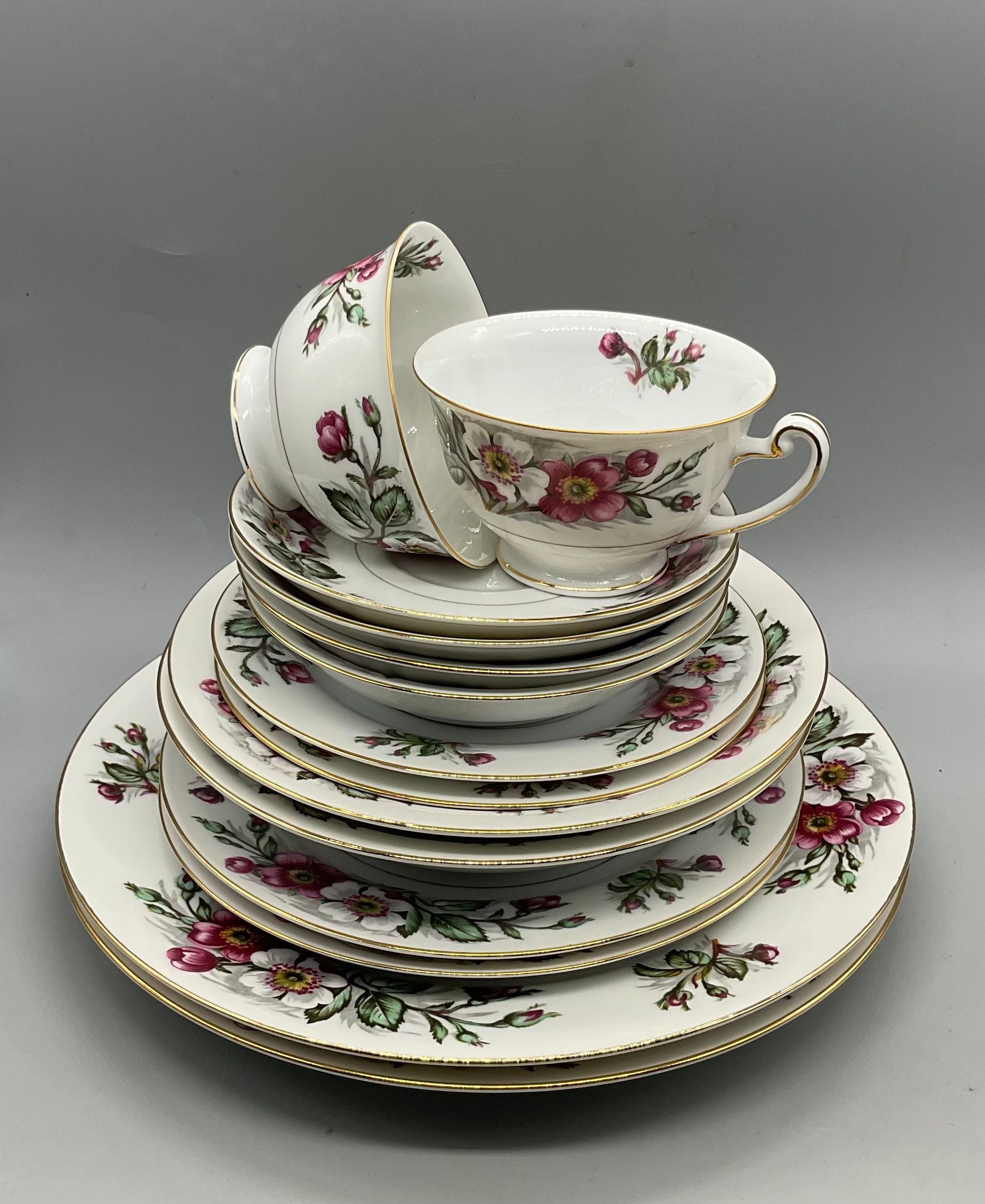 Vintage Monarch China Montana Rose Made in Occupied Japan - Etsy