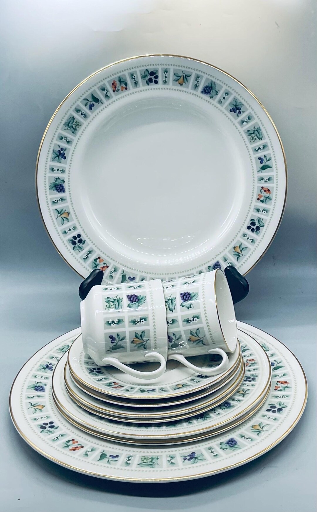 Vintage Royal Doulton English Translucent China Tapestry T.C.1024 Made ...