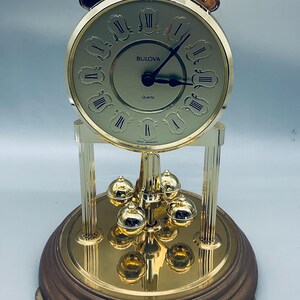 Vintage Bulova Quartz Anniversary Clock Made in West Germany - Etsy
