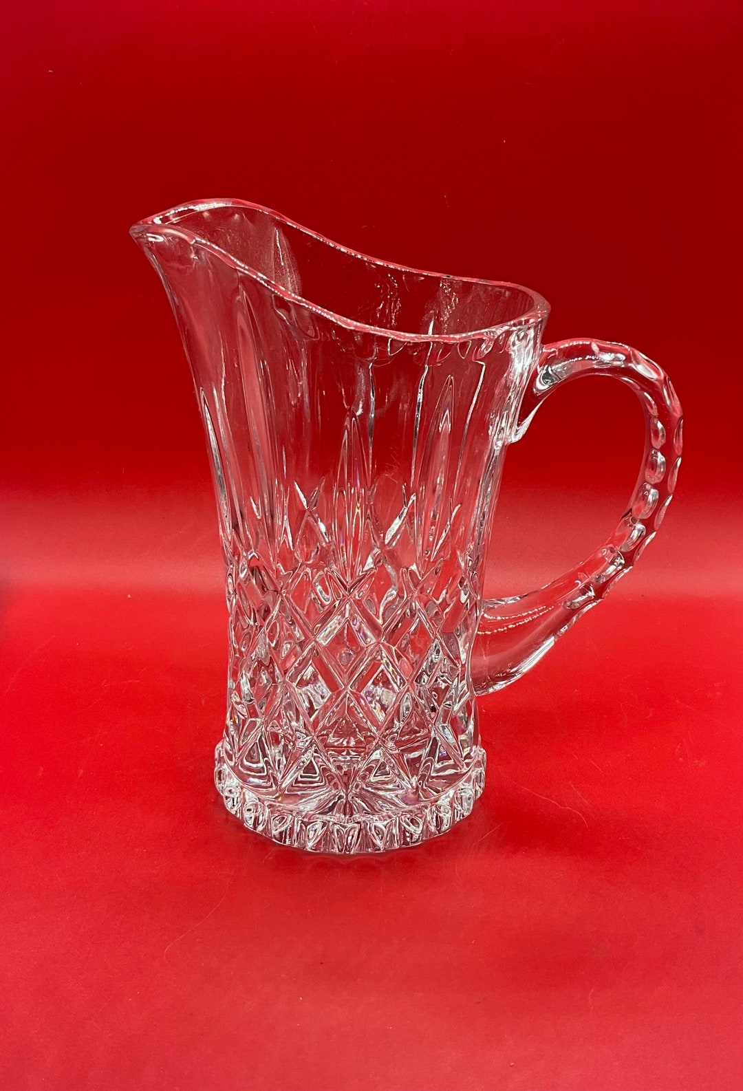 Gorham “king Edward” Crystal 28 Oz.pitcher - Etsy