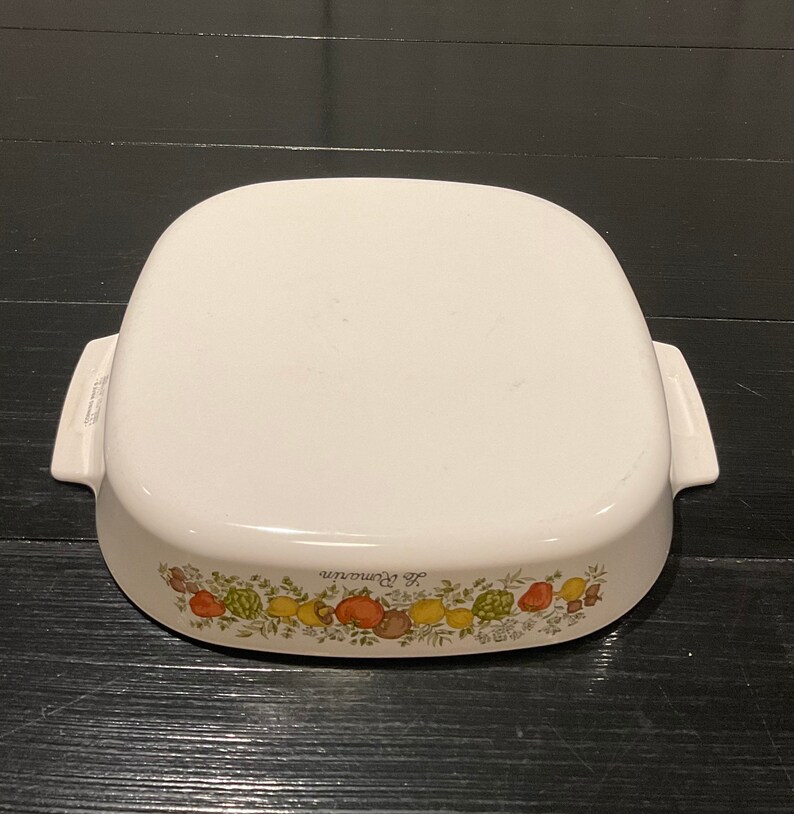 Vintage Corning Ware A-10-B 10 X10 X 2 1/4le Romarin Spice - Etsy