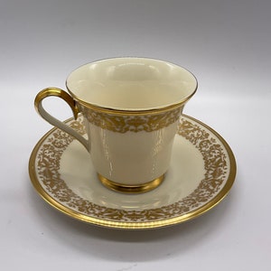 Lenox Tuscany,lenox Inc.made in U.S.A Set of 5 Teacups and Saucers (10 ...
