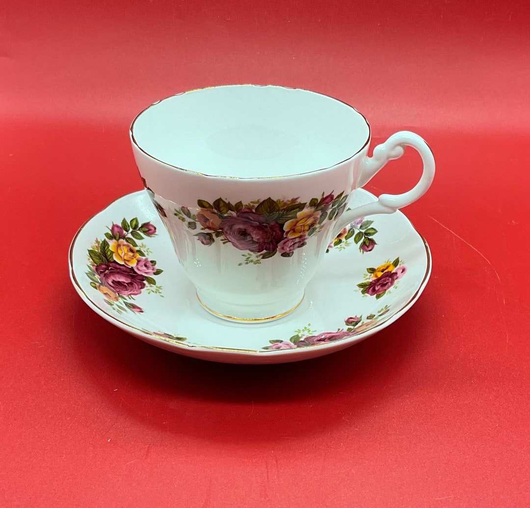 Royal Stuart Fine Bone China Made in England Teacup and Saucer - Etsy