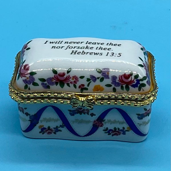 Imperial Porcelain Trinket Box - Etsy