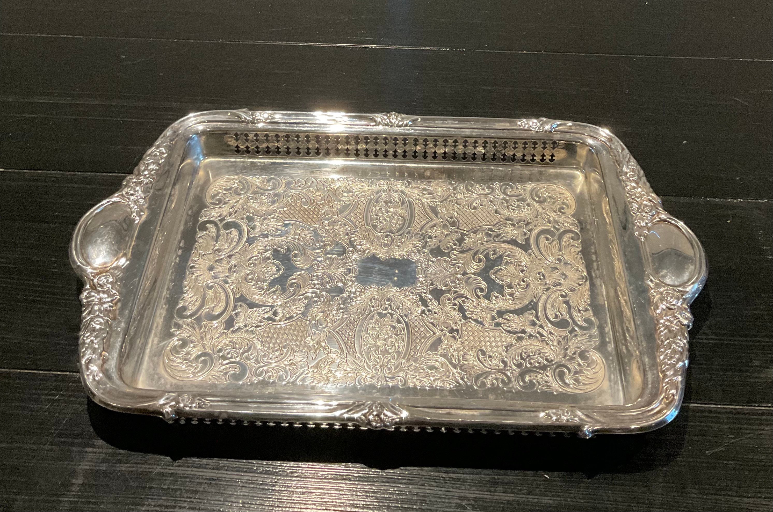 Vintage Sheridan Silver Plated Relish Tray With 3 Crystal - Etsy